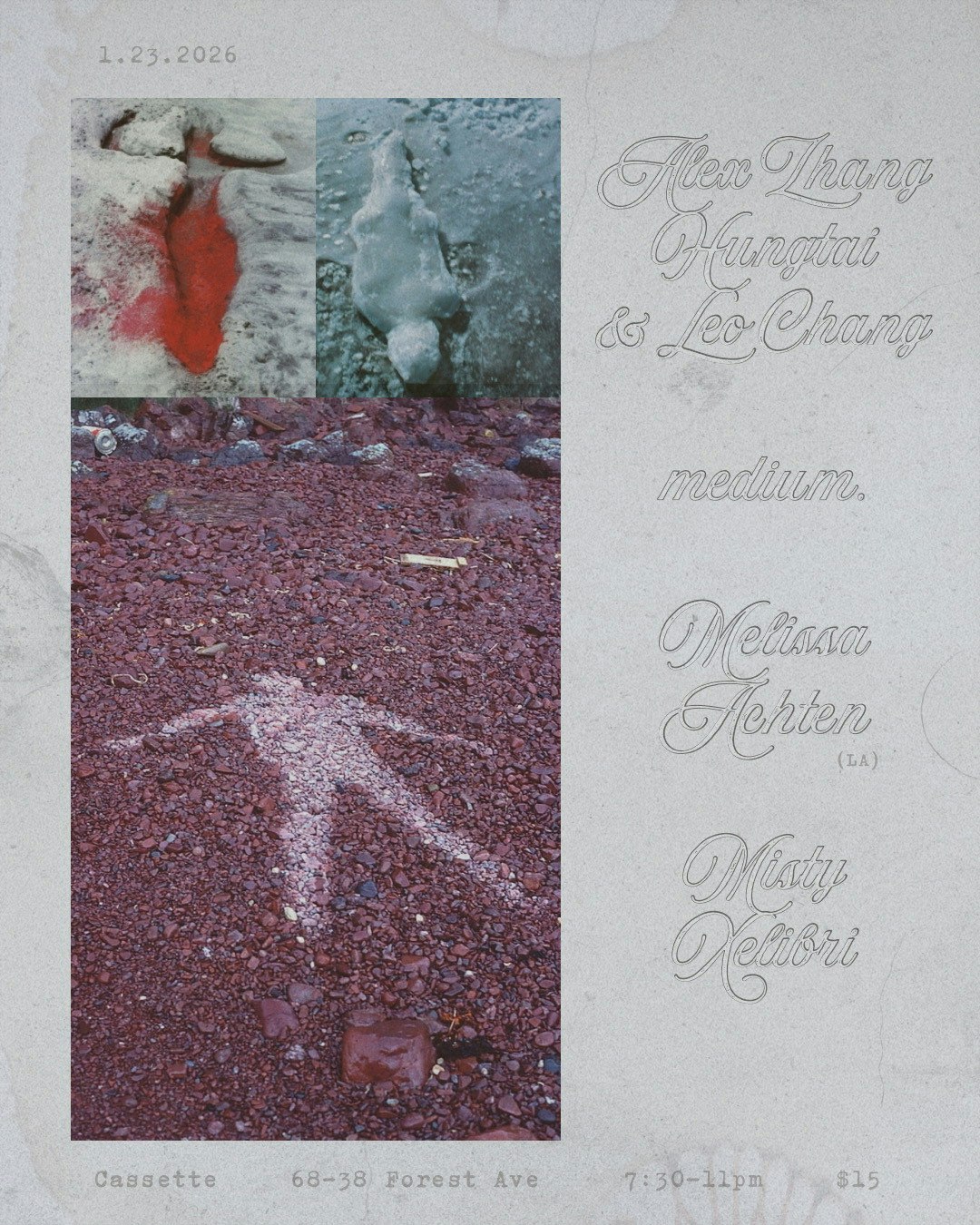 ALEX ZHANG HUNGTAI & LEO CHANG, MEDIUM., MELISSA ACHTEN, MISTY XELIBRI ...