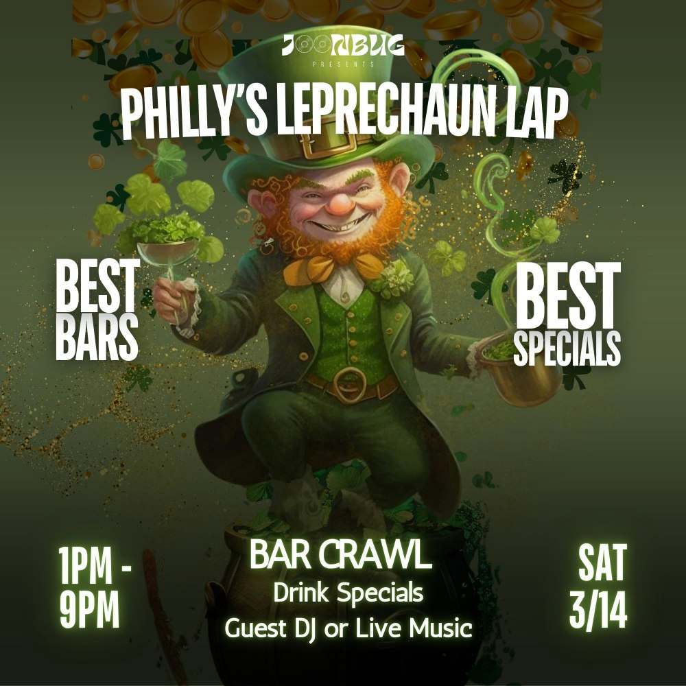 Philly St. Patrick's Bar Crawl 3-14 Tickets | From $8.12 | Mar 14 ...