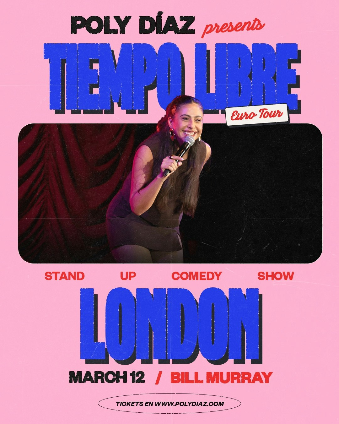 Poly Díaz presents Tiempo Libre Tickets | £20.55 | 12 Mar @ The Bill ...