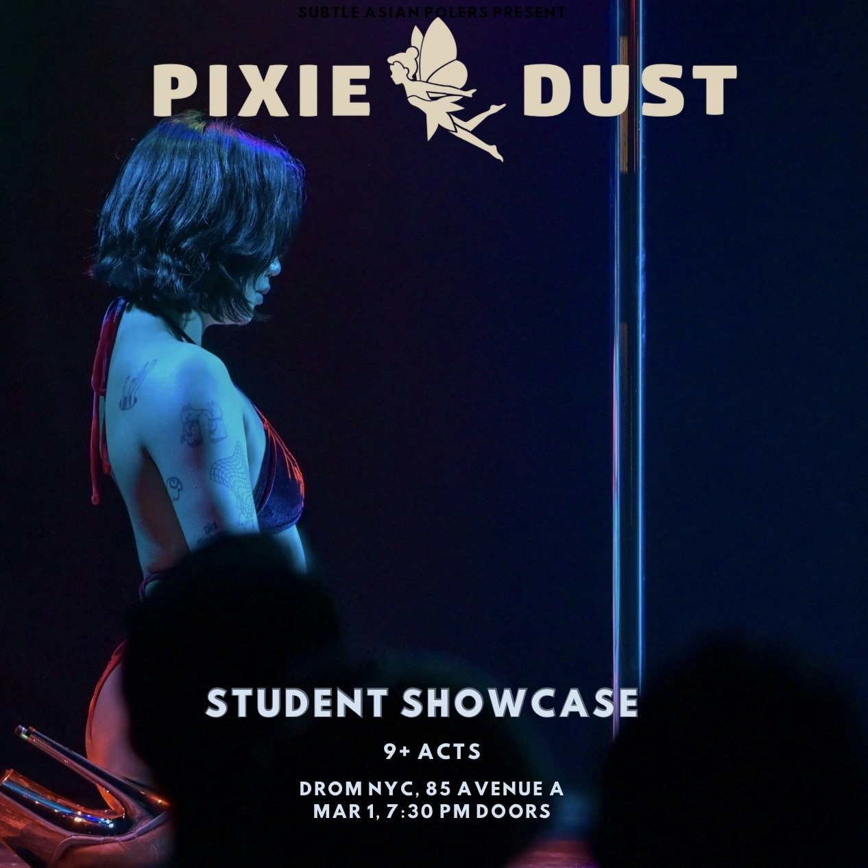 Pixie Dust Student Showcase Tickets | From $35.23 | 1 Mar @ DROM, New York | DICE