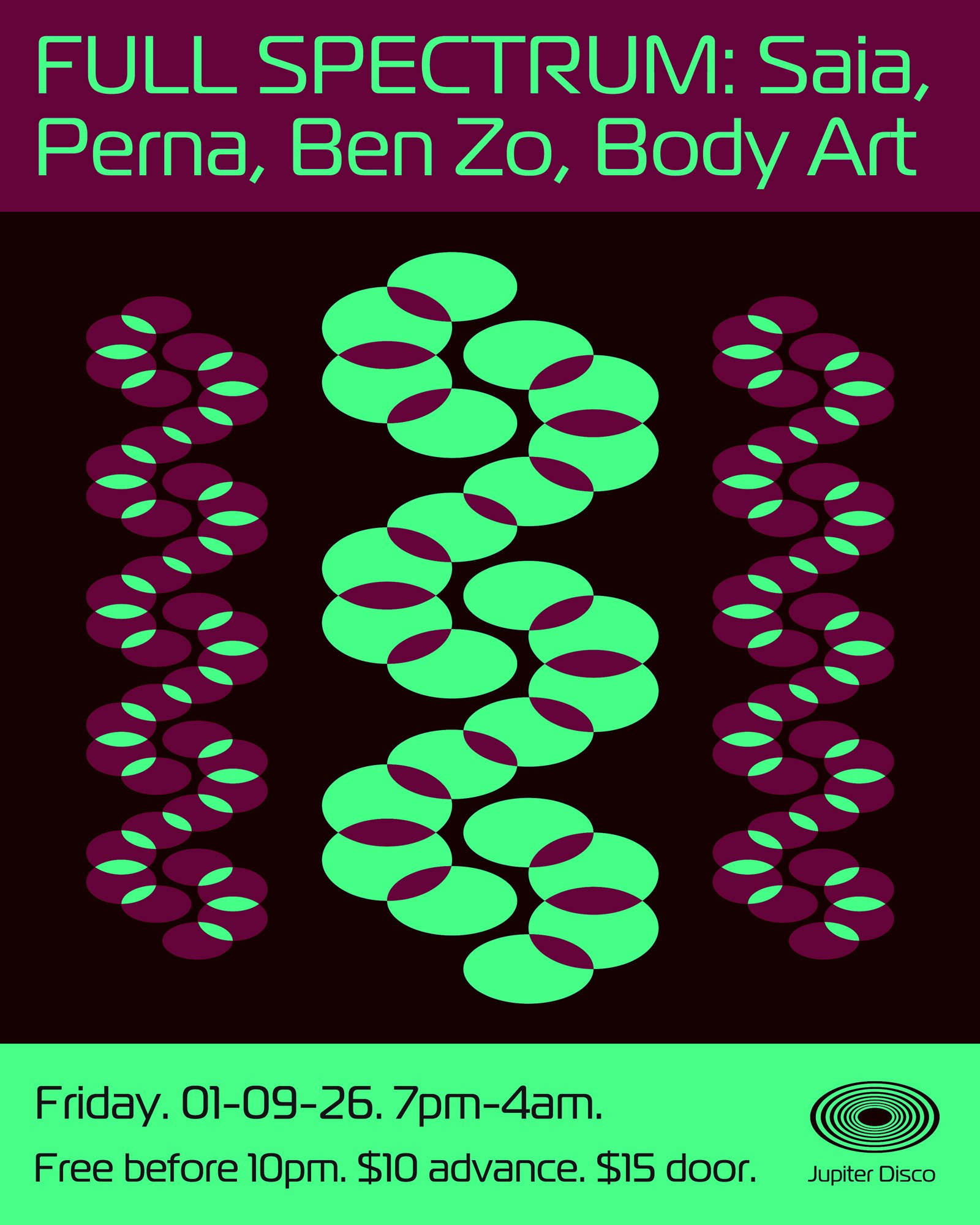 Saia, Perna, Ben Zo, Body Art Hosted by: Clinton Tickets | US$11.33 ...