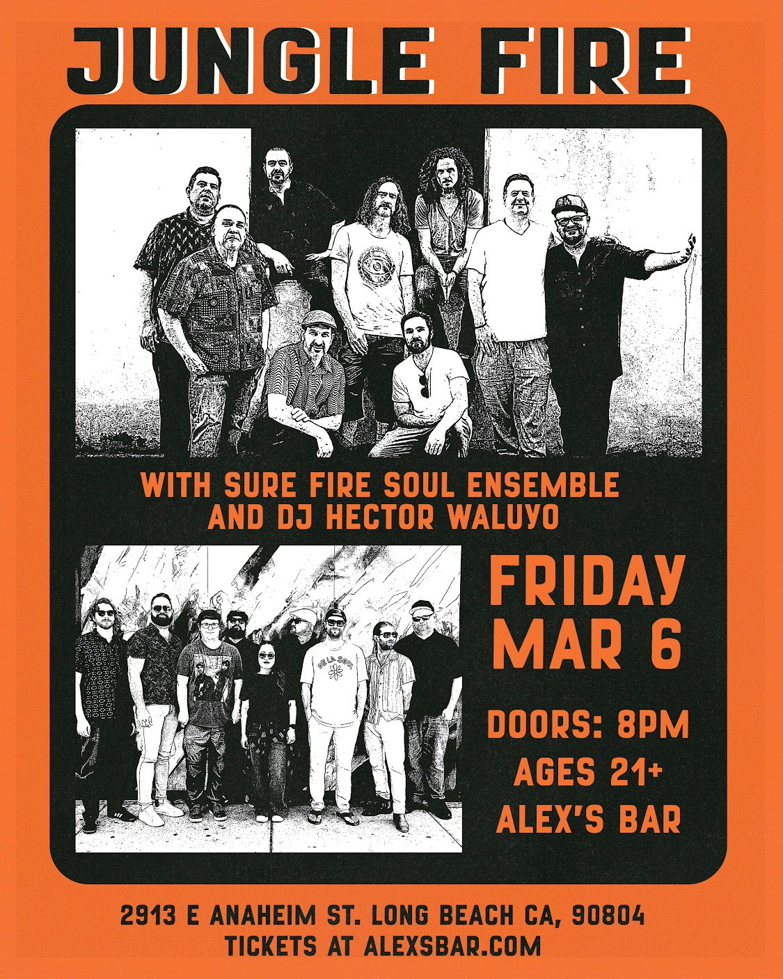 Jungle Fire, Sure Fire Soul Ensemble, DJ Hector Waluyo Tickets | $24.72 ...