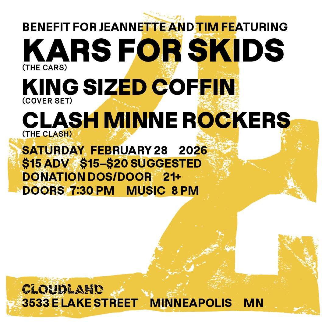 Kars For Skids, King Sized Coffin, Clash Minnie Rockers Tickets | $15 ...
