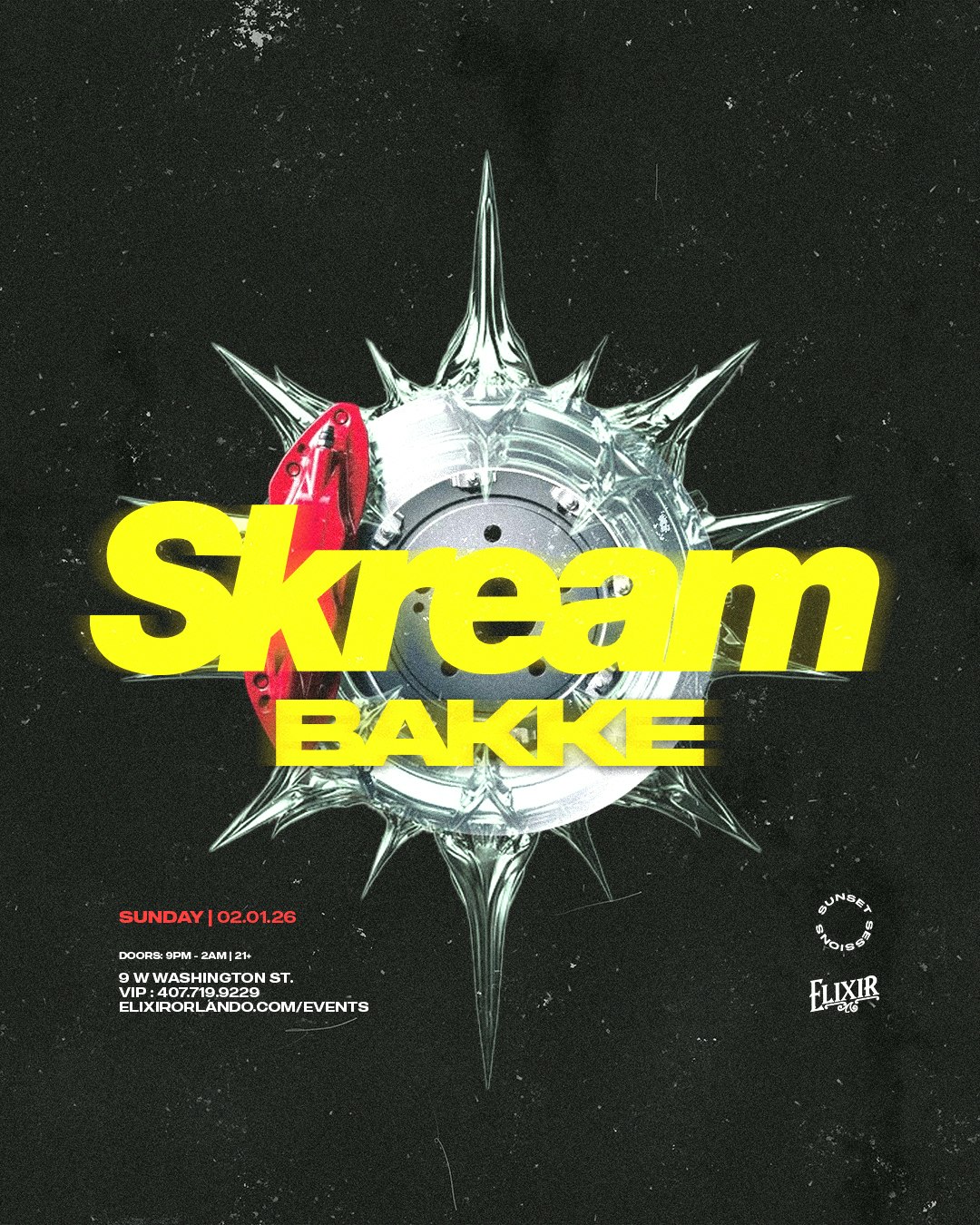 Skream: Orlando Tickets | $18 | Feb 1 @ Elixir Orlando, Orlando | DICE