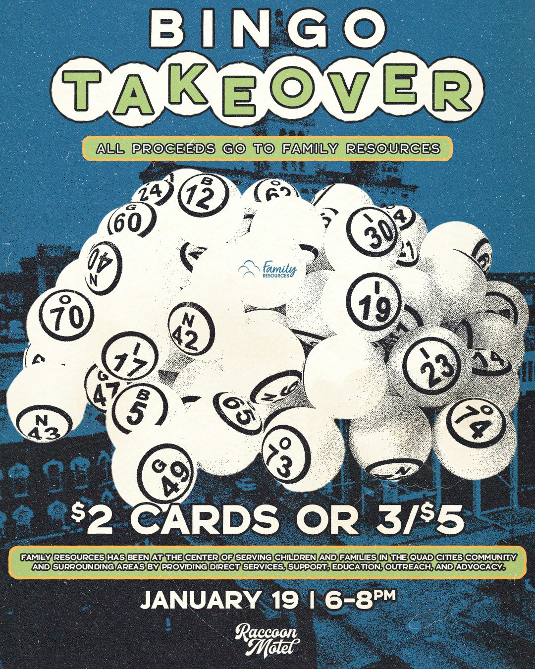 BINGO NIGHT :: proceeds go to FAMILY RESOURCES Tickets | Free | Jan 19 ...