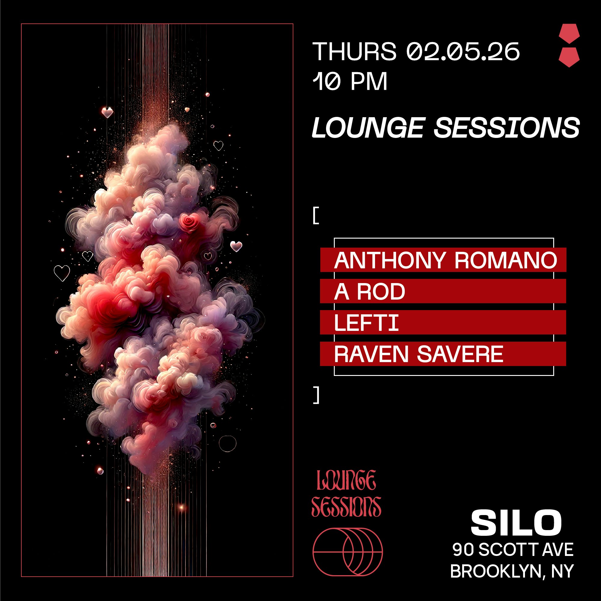 Lounge Sessions: Anthony Romano / A Rod / LEFTI / Raven Savere Tickets ...