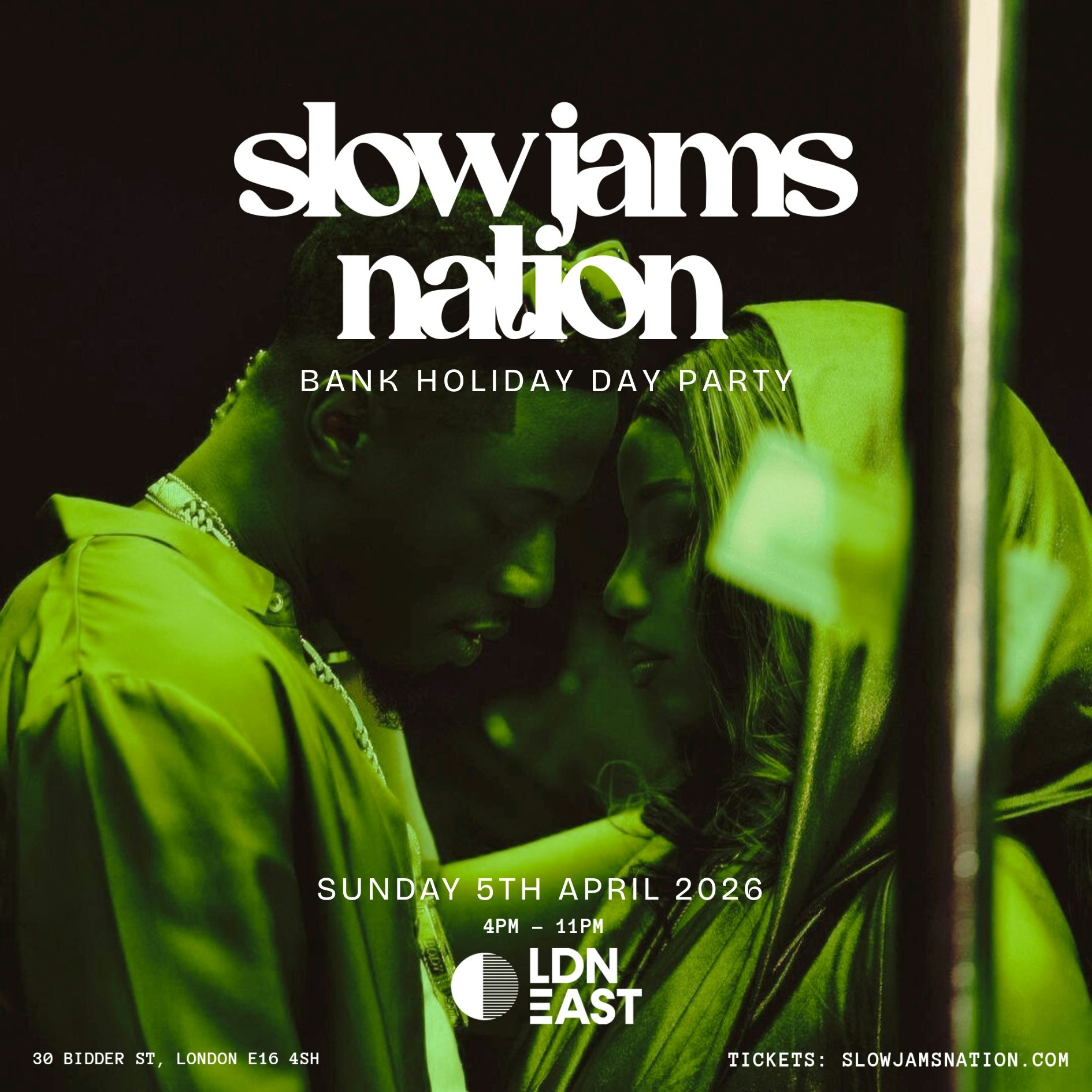 SLOW JAMS NATION - Bank Holiday SlowJams Day Party Tickets | £16.69 | 5 ...