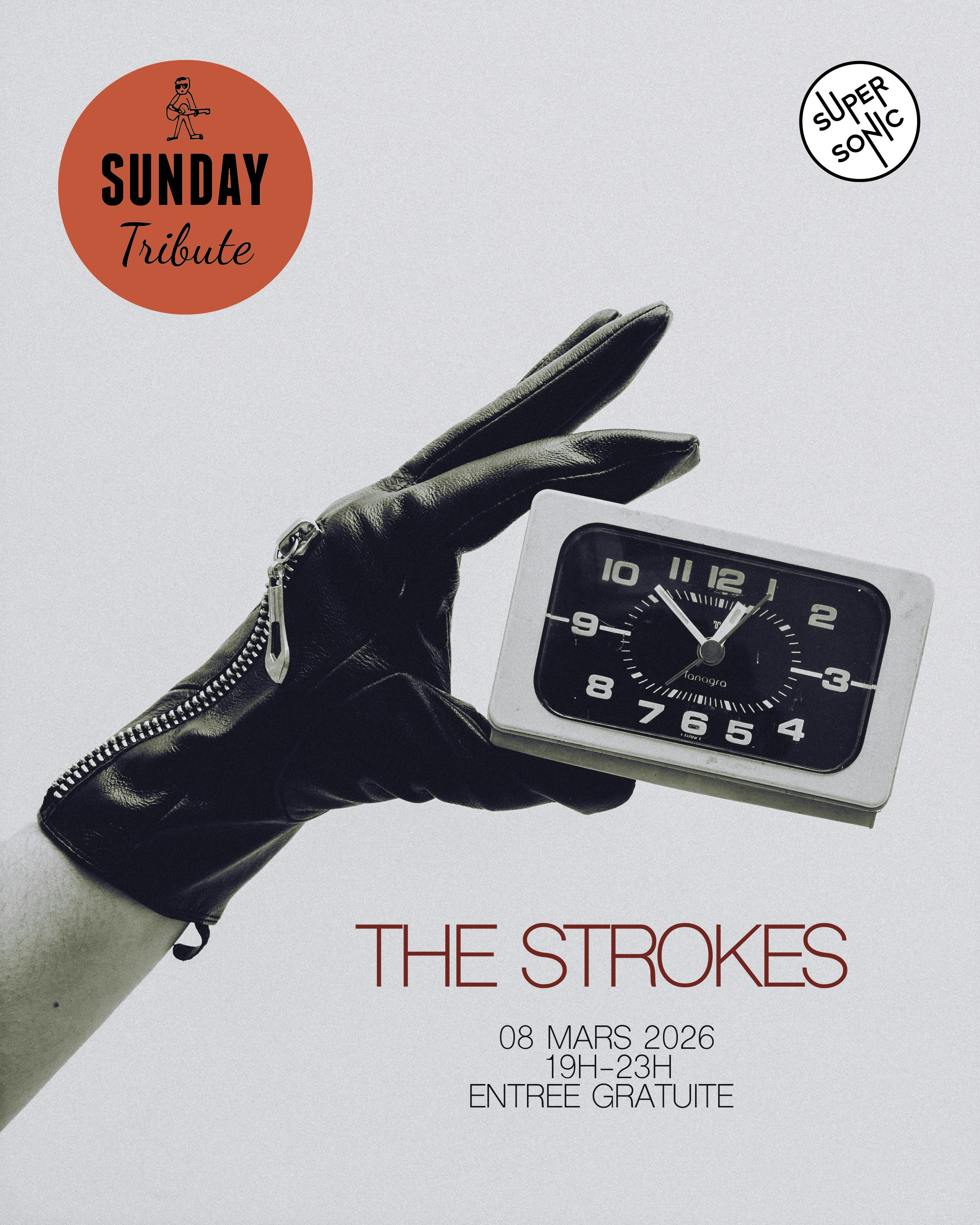 Sunday Tribute - The Strokes Tickets | Free | Mar 8 @ Supersonic, Paris ...