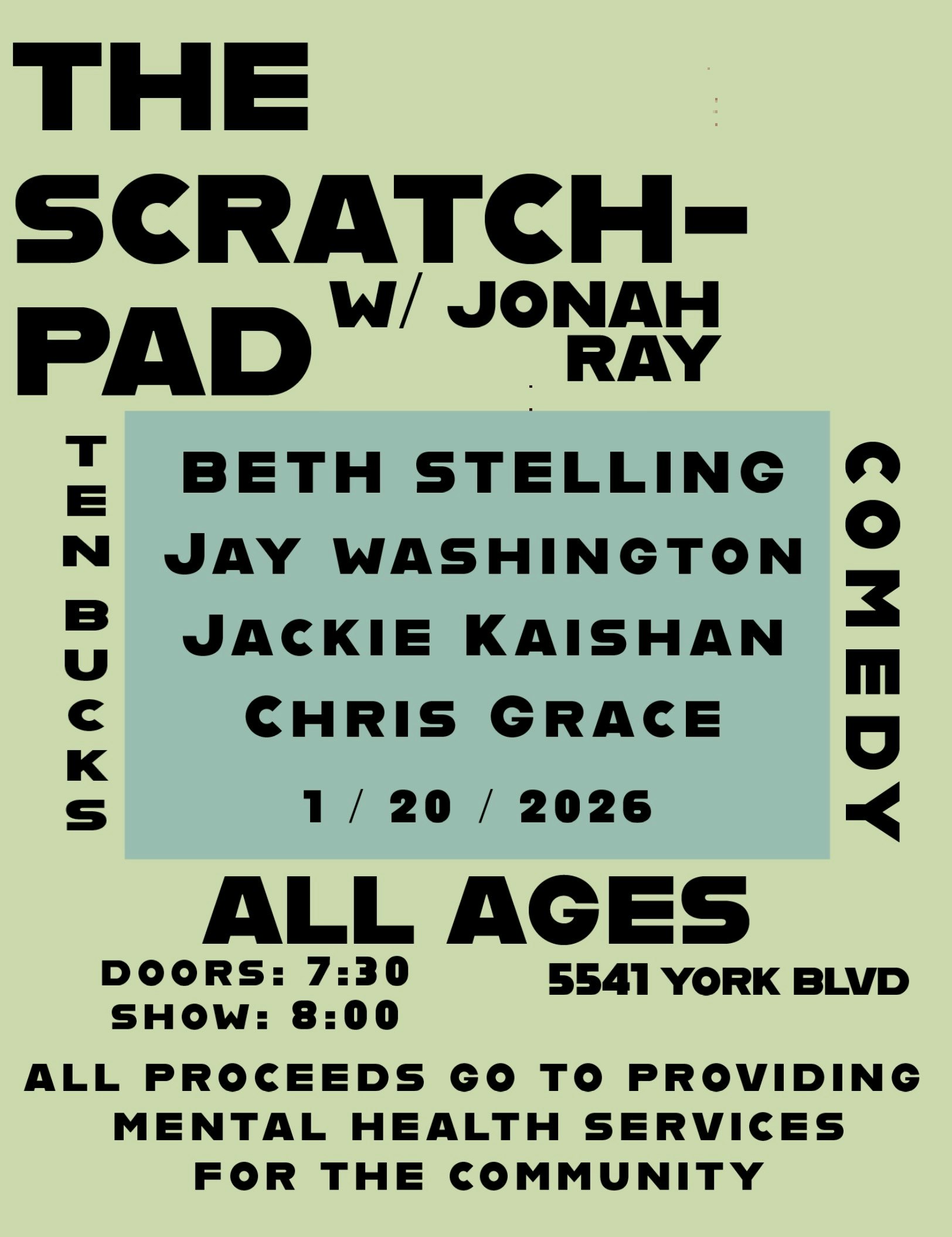 The Scratch Pad with Jonah Ray Tickets | $11.54 | Jan 20 @ Scribble ...
