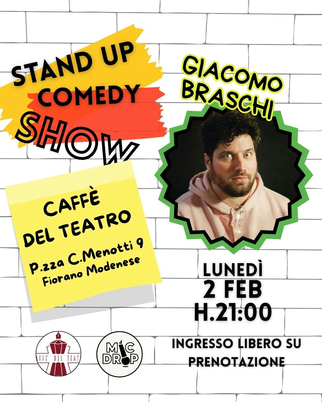 Giacomo Braschi Megalord Maxy Carambola Shotgun... Tickets | Free | 2 ...