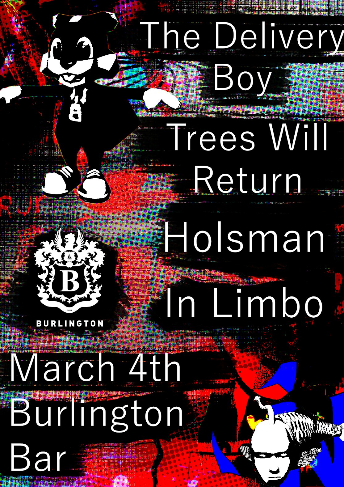 The Delivery Boy // Trees Will Return // Kafiza // In Limbo Billets ...