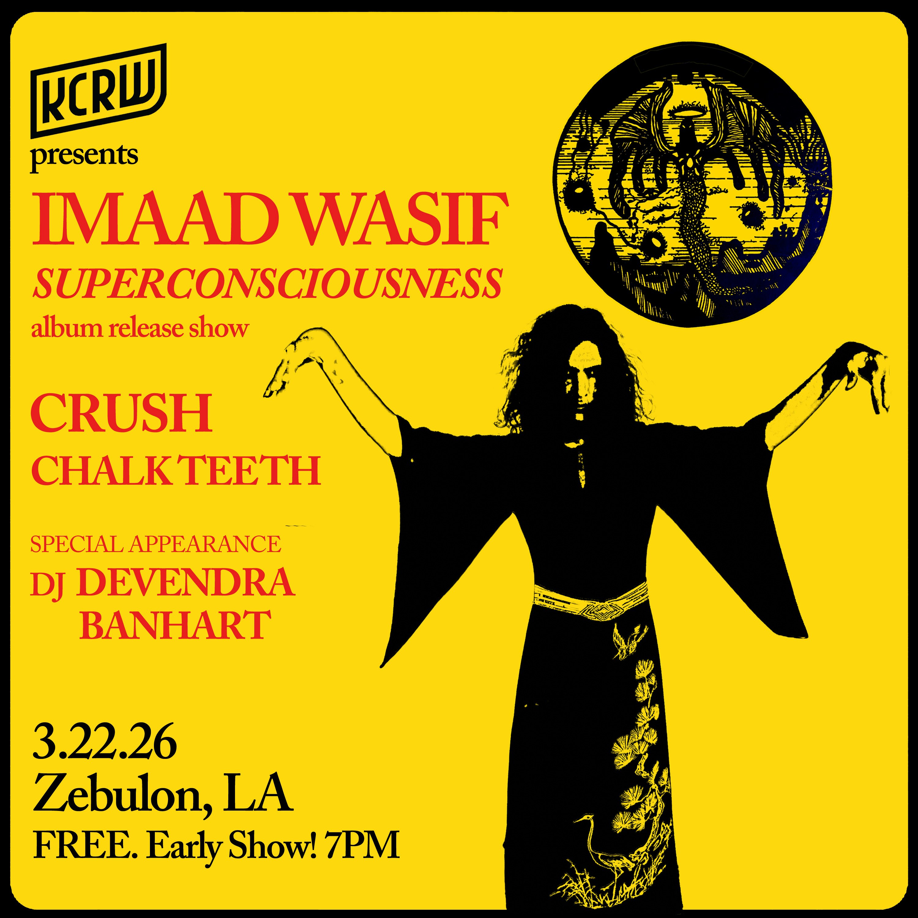 Imaad Wasif Record Release - Performing his new album ...