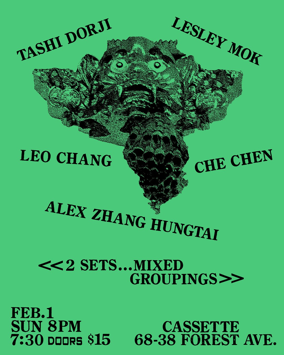 TASHI DORJI, LESLEY MOK, LEO CHANG, CHE CHEN, ALEX ZHANG HUNGTAI ...