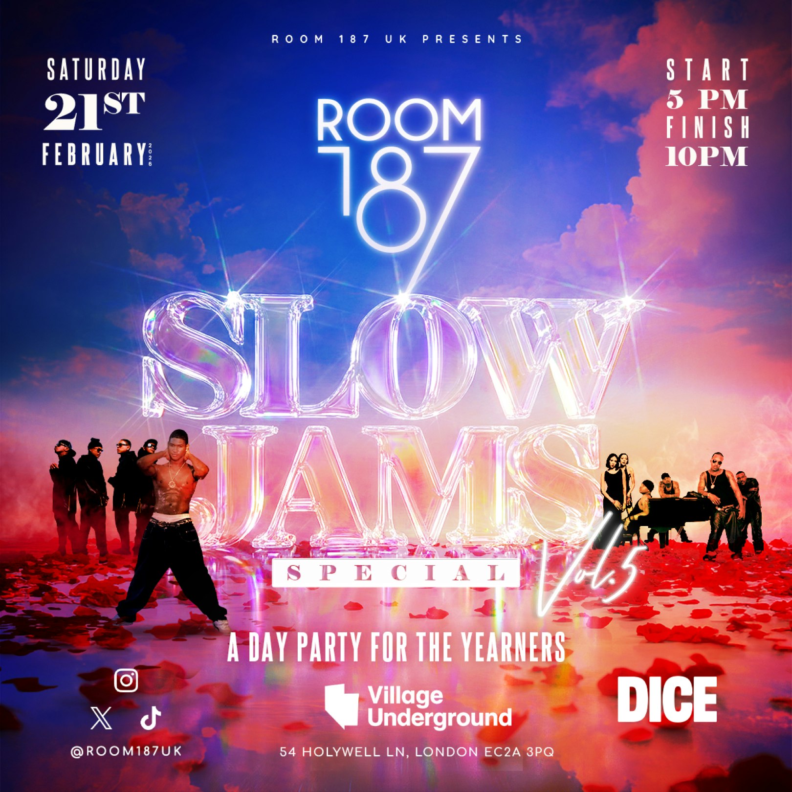A Slow Jams Day Party in London at Village Underground