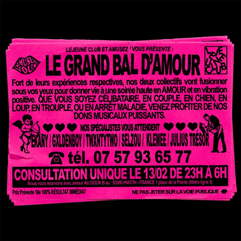 LEJEUNE CLUB et Amusez-vous : Le Grand Bal d’Amour Tickets | €16 | Feb ...