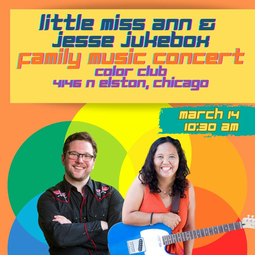 Little Miss Ann + Jesse Jukebox Family Concert Tickets | $14.63 | 14 ...
