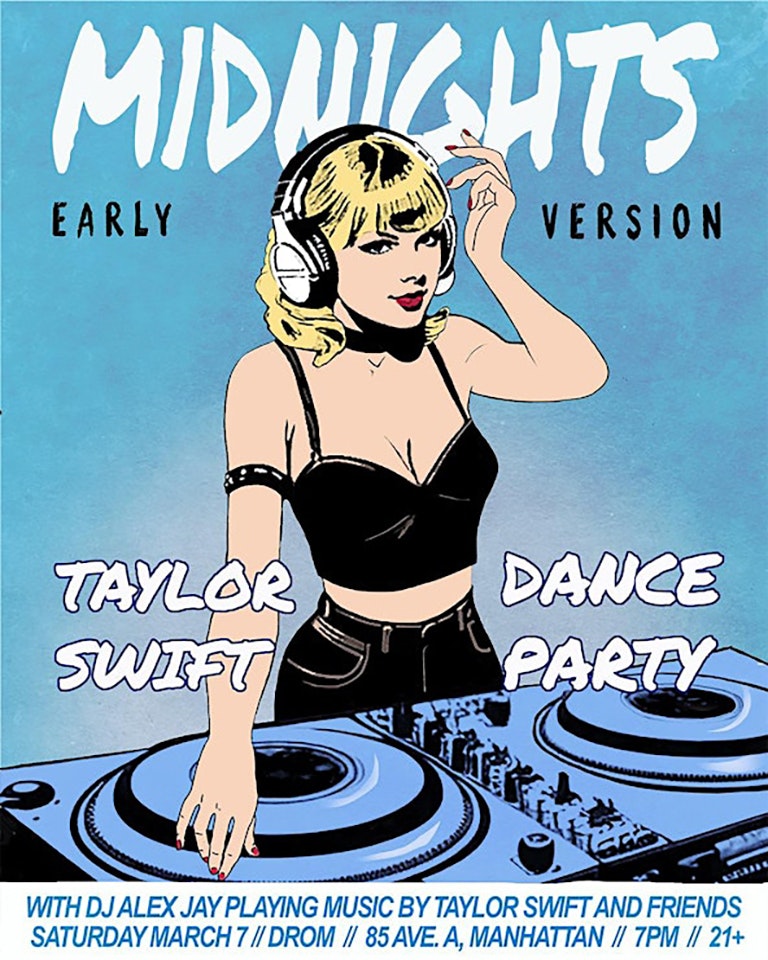 MIDNIGHTS - TAYLOR SWIFT DANCE PARTY - EARLY VERSION Billets | 11,33 ...