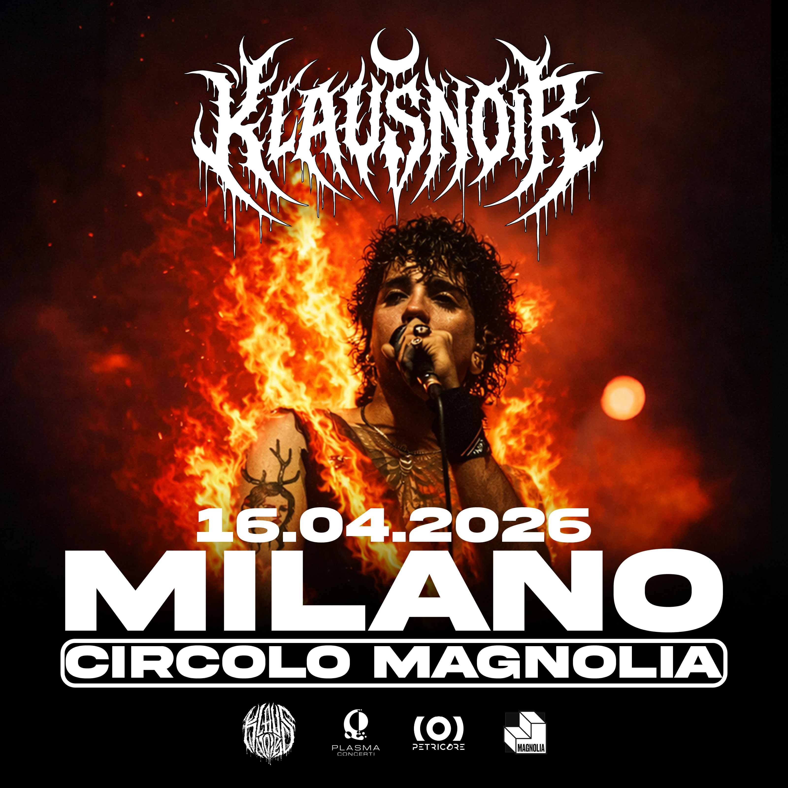 Klaus Noir Tickets | 11,30 € | 16. Apr. @ Circolo Magnolia (Indoor ...