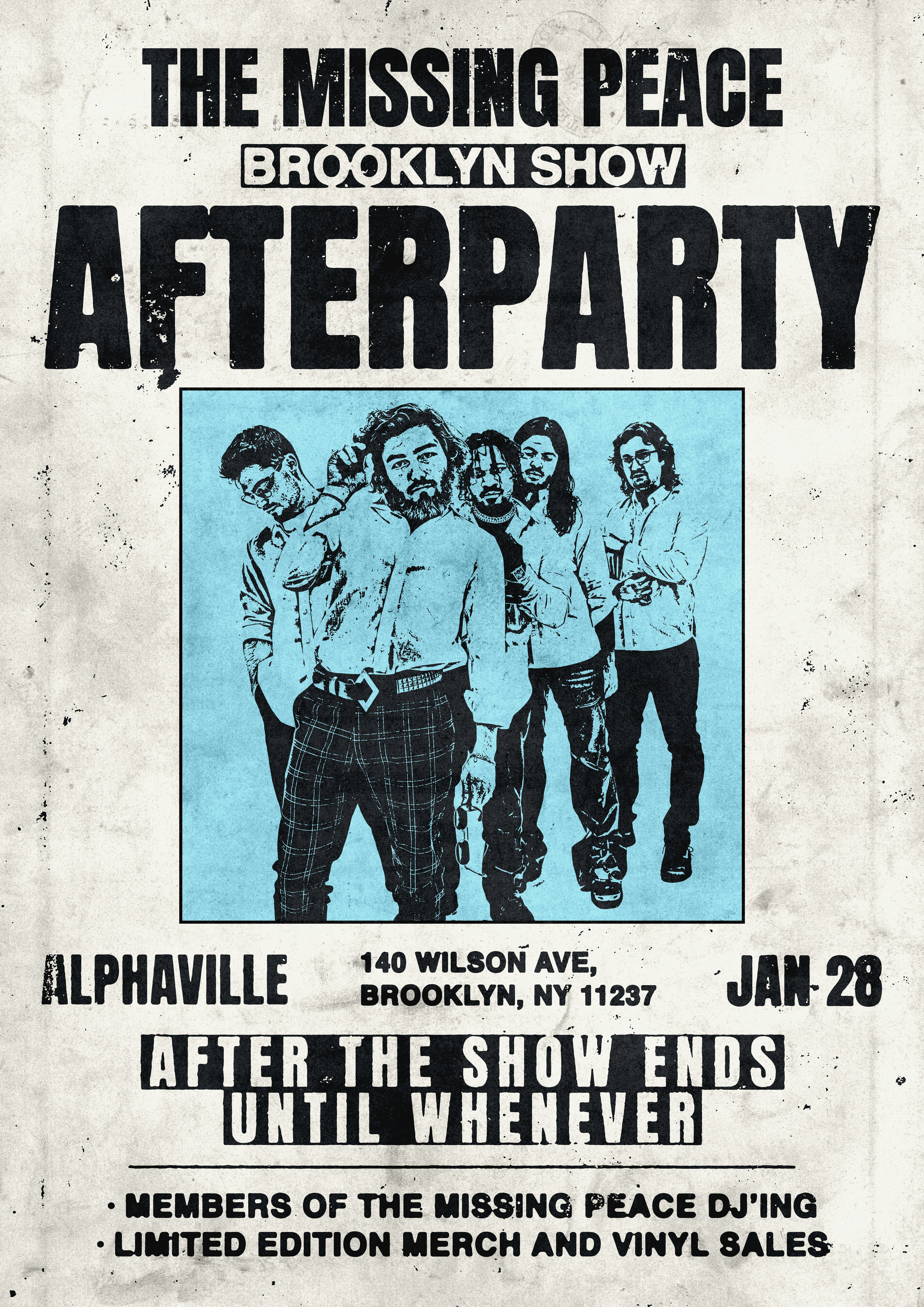 The Missing Peace: DJ After Party Billets | Gratuit | 28 janv ...