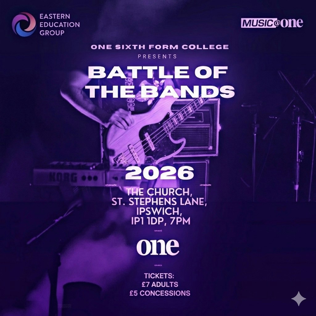 One Sixth Form College: Battle Of The Bands Tickets | Ab 5,67 £ | 25 ...