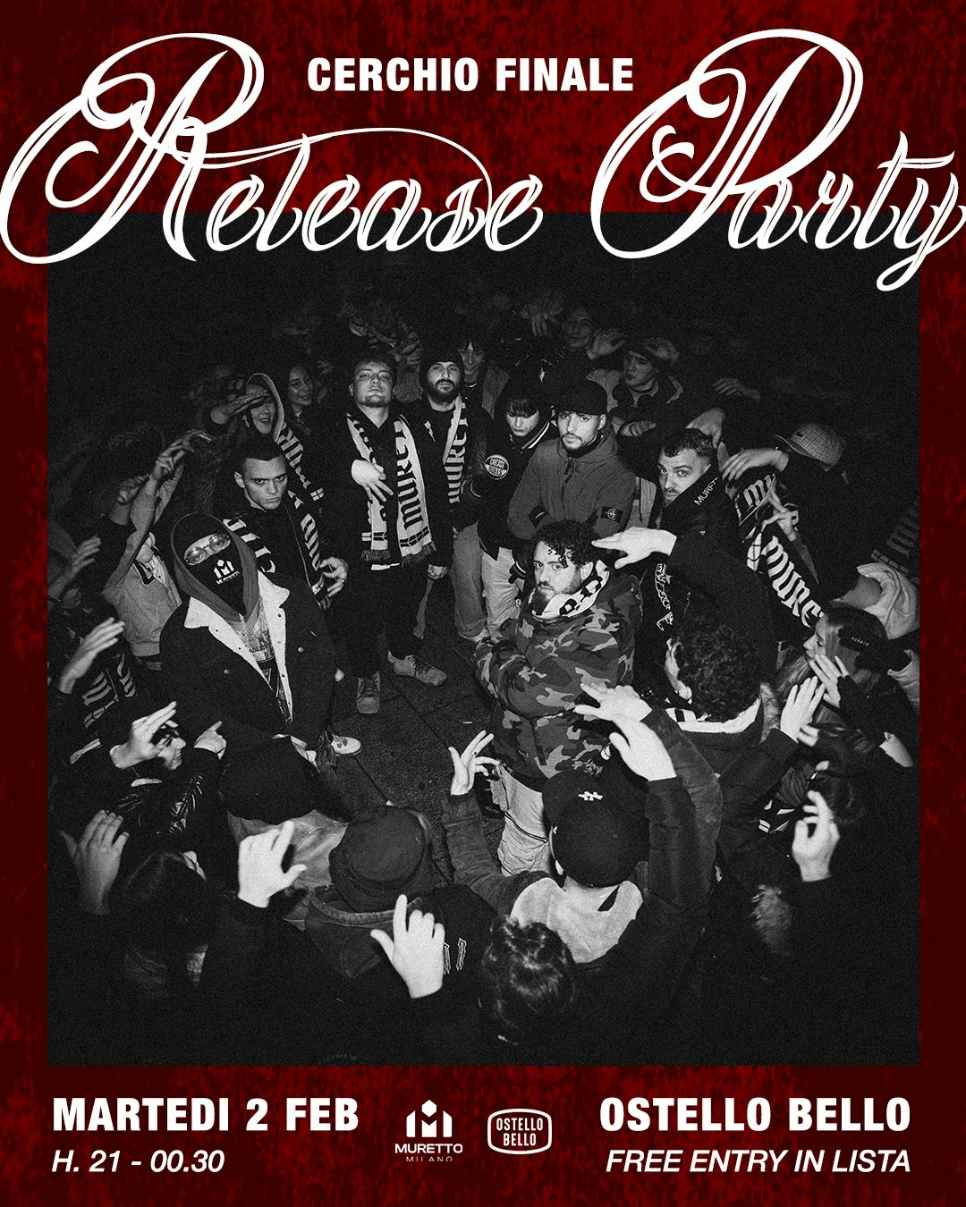 Release Party | Muretto Milano Tickets | Free | Feb 3 @ Ostello Bello ...
