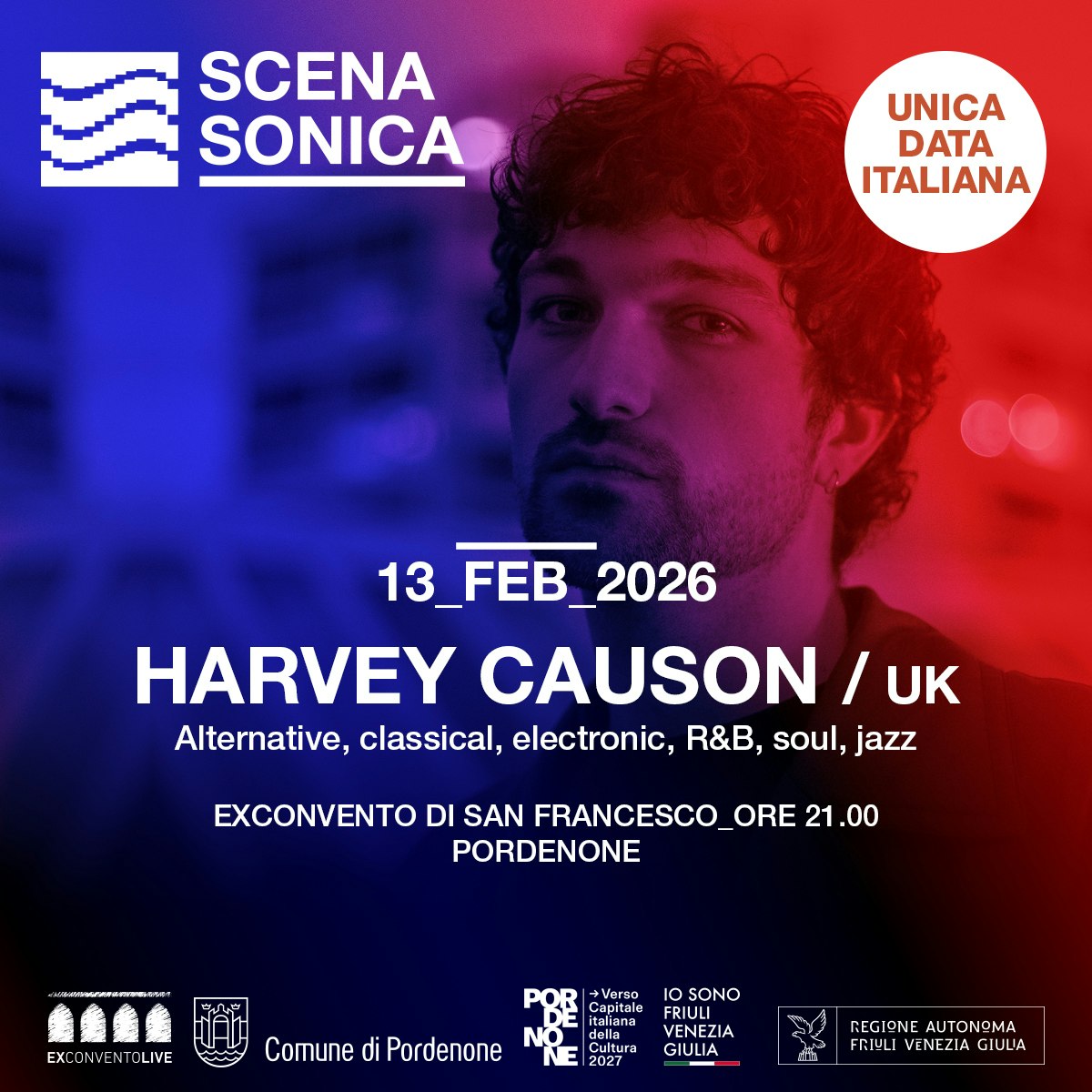 HARVEY CAUSON @ Scenasonica Billets | 12 € | 13 févr. @ ExConventoLive ...
