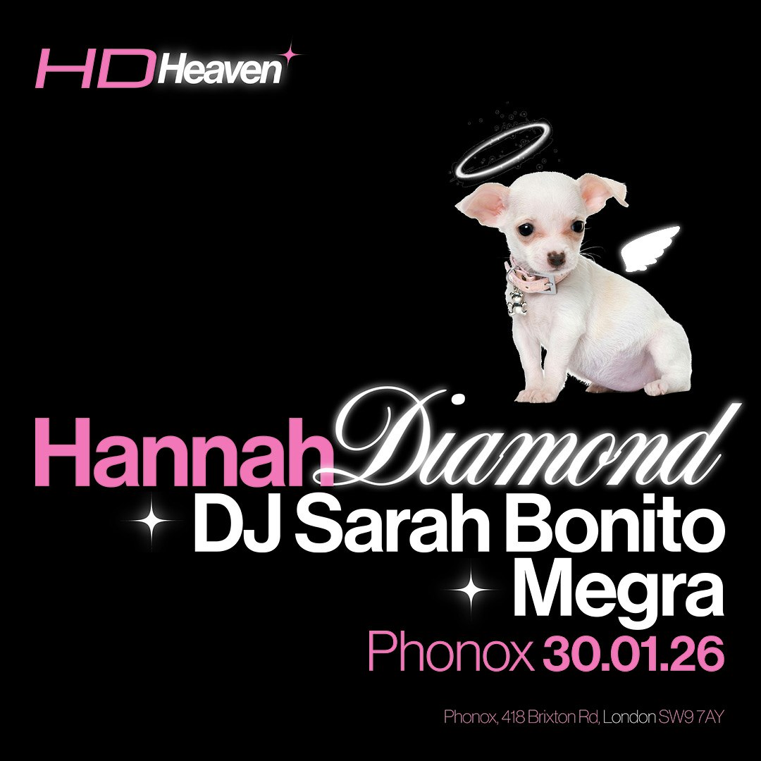 Hannah Diamond, DJ Sarah Bonito, Megra Billets | À partir de 22 £ | 30 ...