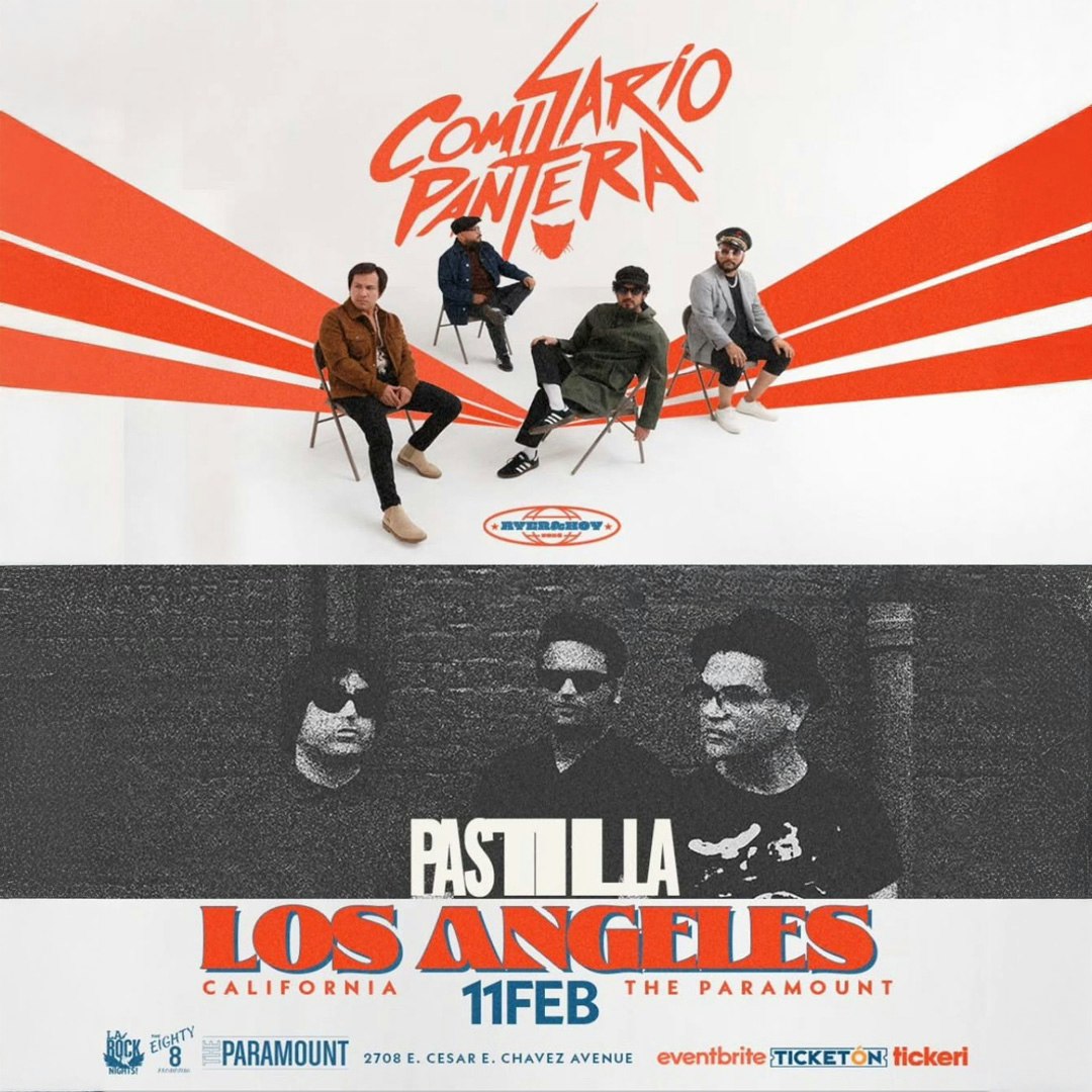 Comisario Pantera w/ Pastilla Tickets | $28.75 | 11 Feb @ The Paramount ...