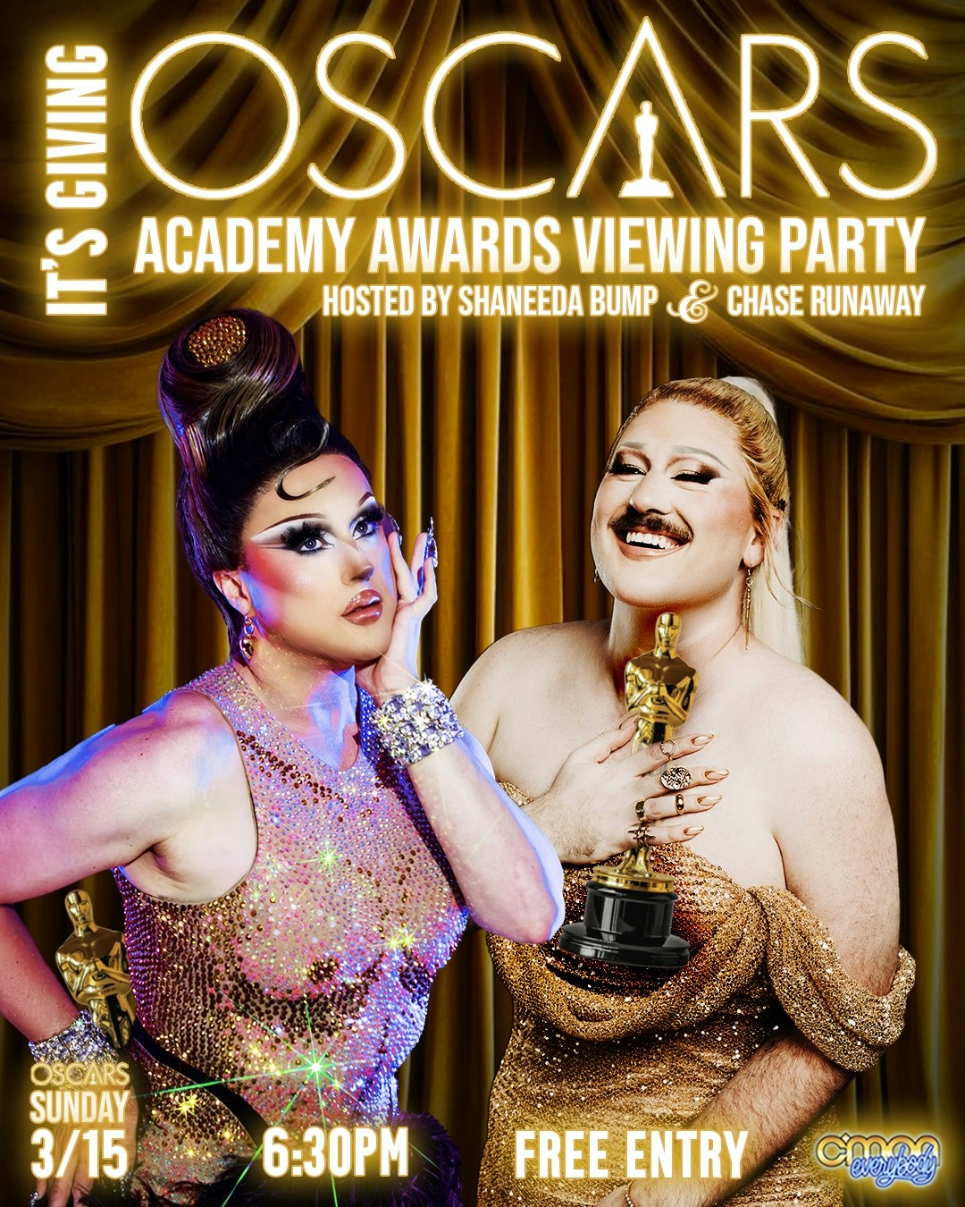 Its Giving Oscars *Academy Awards Viewing Party* Tickets | Free | 15 ...