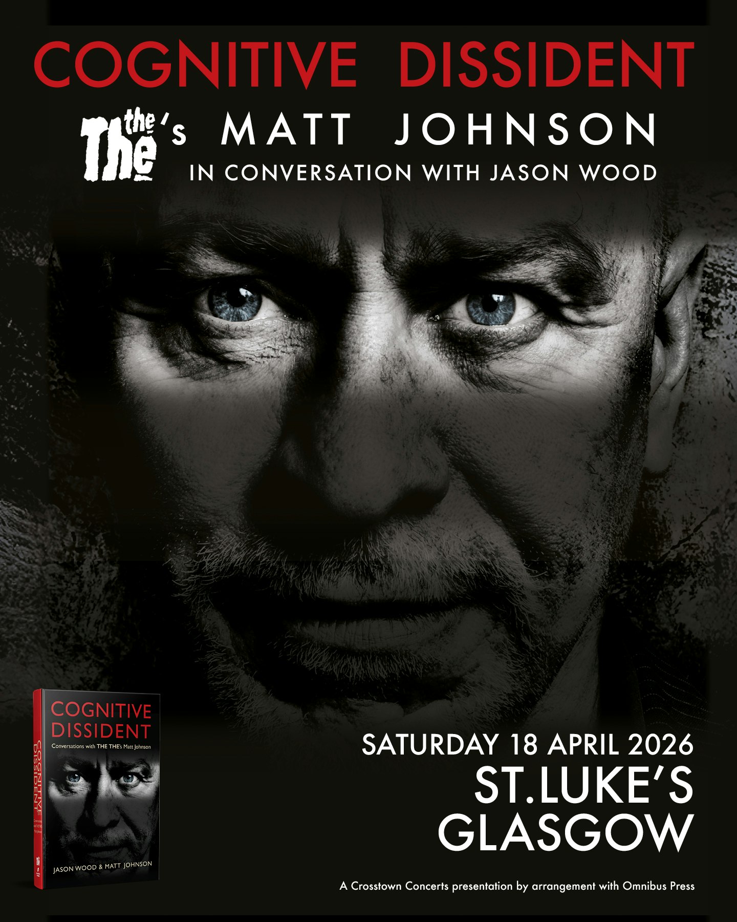 Matt Johnson & Jason Wood - Cognitive Dissident In Conversation Tickets ...